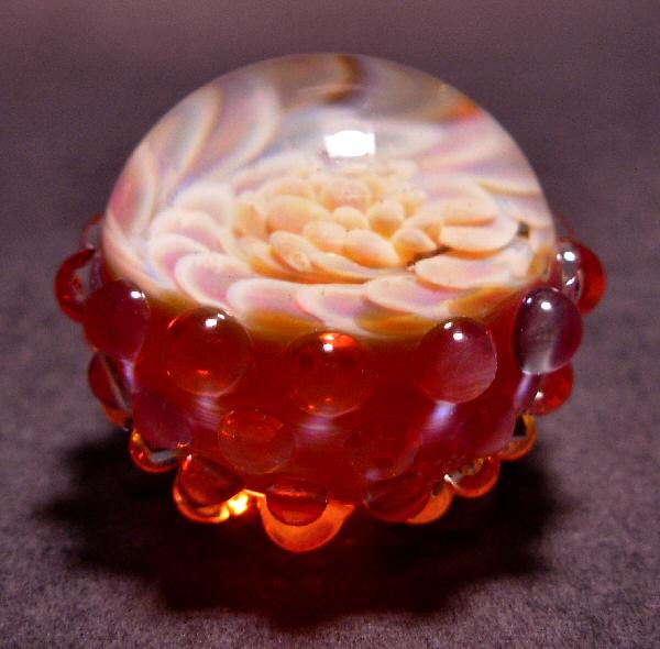 5 Fish Designs - Solid Borosilicate Glass Marblite Orbs - Flameworked ...